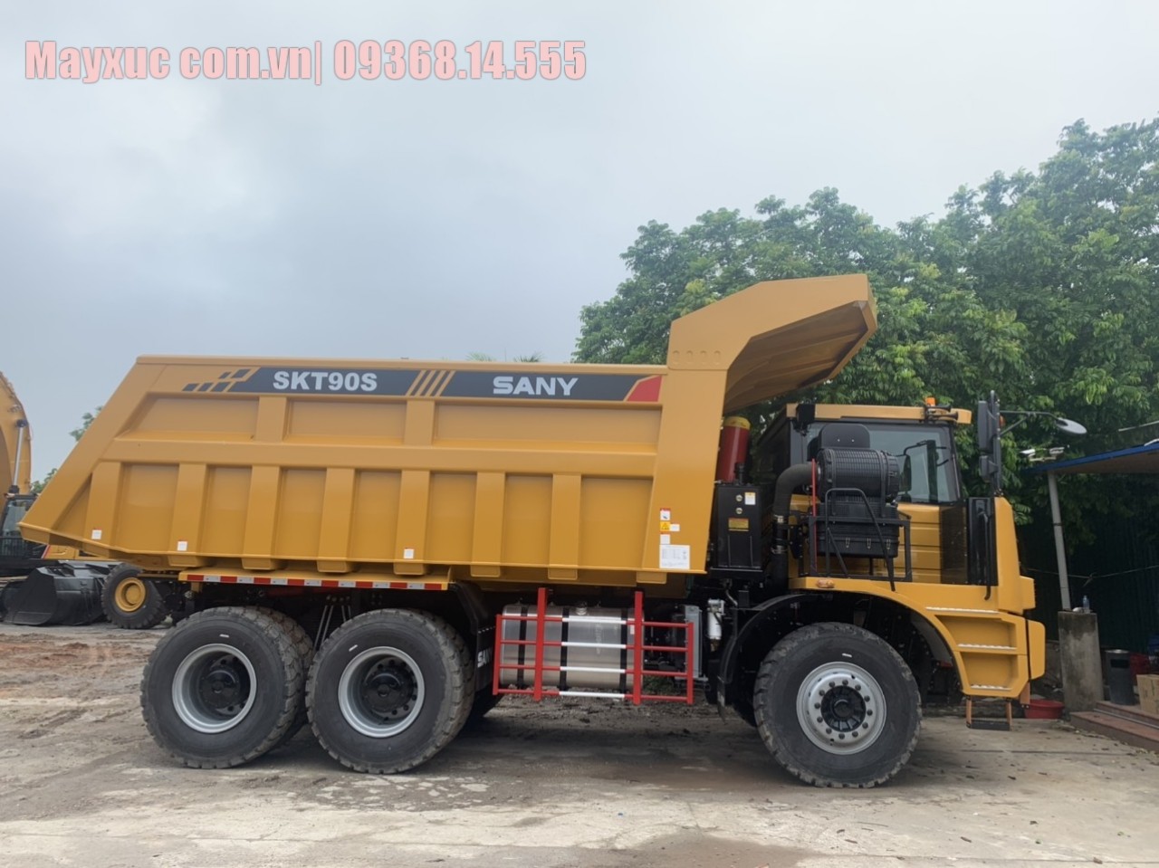 Xe ben Sany ☑️ Xe Ben 90 tấn ☑️ xe ben thân rộng ☑️ xe ben 3 chân ☑️